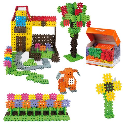 Marioinex Klocki Konstrukcyjne Mini Wafle 500 Sztuk Marioinex