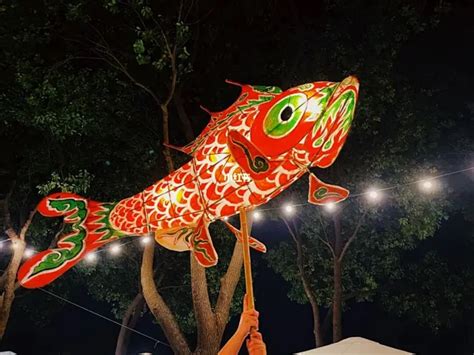 本色东西桥市集 橘姑娘潮汕美食 嬉鱼灯 一夜鱼龙舞——这是我满心欢喜地看着可爱的嬉鱼灯穿梭在漫漫夜市中 脑海里不停浮现的词