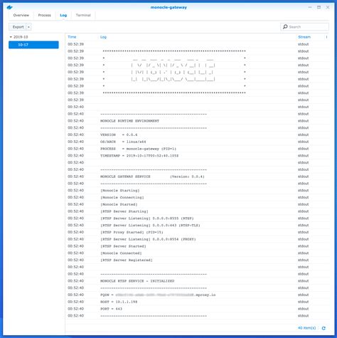 Install Monocle Gateway On Synology NAS Monoclecam Com