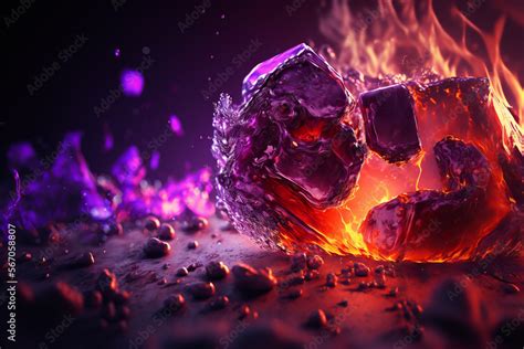 Bright Abstract Lila Background Illustration Vector Geometric Shape