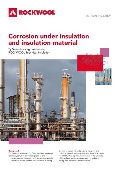 Pdf Corrosion Under Insulation And Insulation Material Dokumen Tips