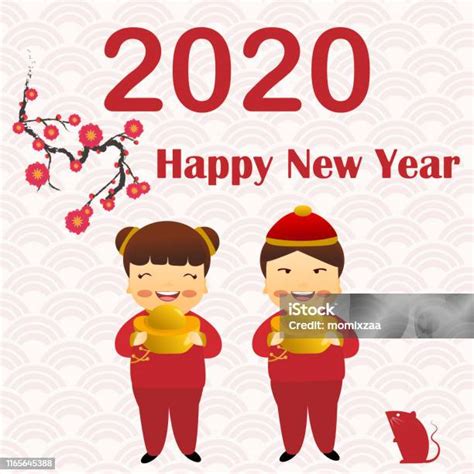 Zodiak Cina Tandai Tahun Tikus Kertas Merah Potong Tikus Selamat Tahun