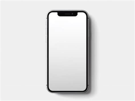 Premium Photo A Black And White Cell Phone