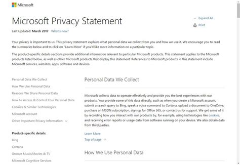 Read Privacy Statement For Windows 10 And Microsoft Services Tutorials