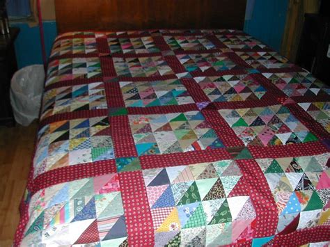 Best Images About Half Square Triangle Quilts On Pinterest Triangle Quilts Quilt And Patch