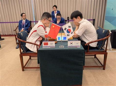 星阵围棋 亚运男团决赛韩国夺金 团体赛中国韩国各获一金