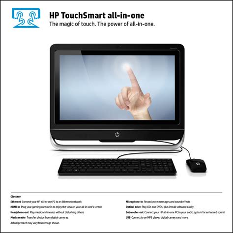 Amazon Com Hp Pavilion F Inch Touchscreen All In One Desktop Electronics
