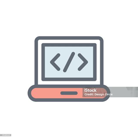 html 編碼向量輪廓填充圖示向量圖形及更多互聯網圖片 互聯網 互聯網瀏覽器 技術 istock