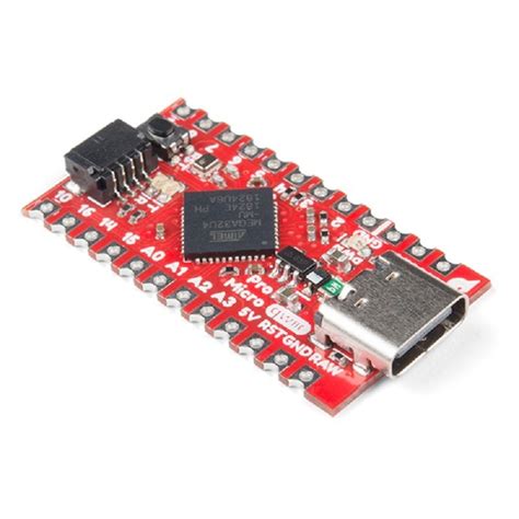 sparkfun qwiic pro micro usb c atmega32u4 darkoct02