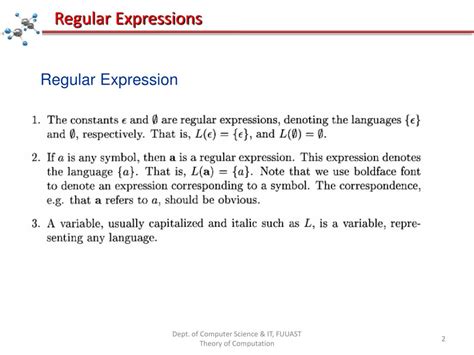 Ppt Theory Of Computation Regular Expressions And Context Free