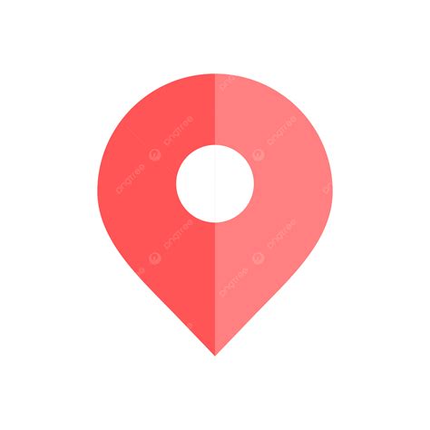 Gps 位置圖示透明背景簡單的網路和移動符號完美的向量插圖 全球定位系統 地点 别针向量圖案素材免費下載，png，eps和ai素材下載