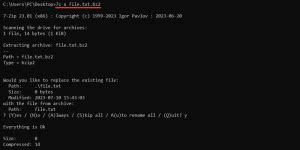 How To Unzip BZ File Step By Step Methods