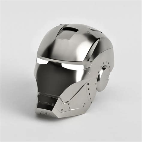 iron man helmet side view