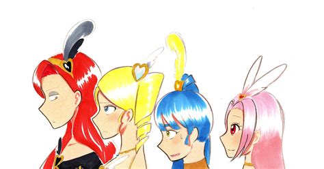 オリジナルプリキュア 【オリキュア】プリカル【注意】 トリモモのイラスト Pixiv