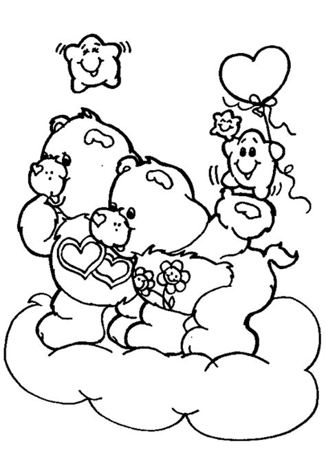 dessins de coloriage bisounours à imprimer sur LaGuerche Page