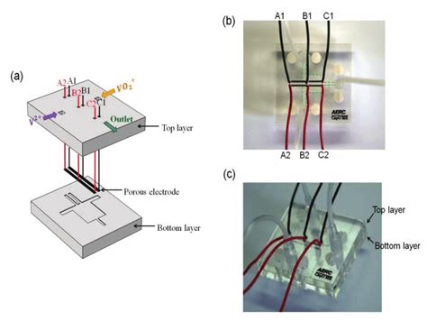 Schematic Illustration Of Fabrication Of Microfluidic Fuel Cell