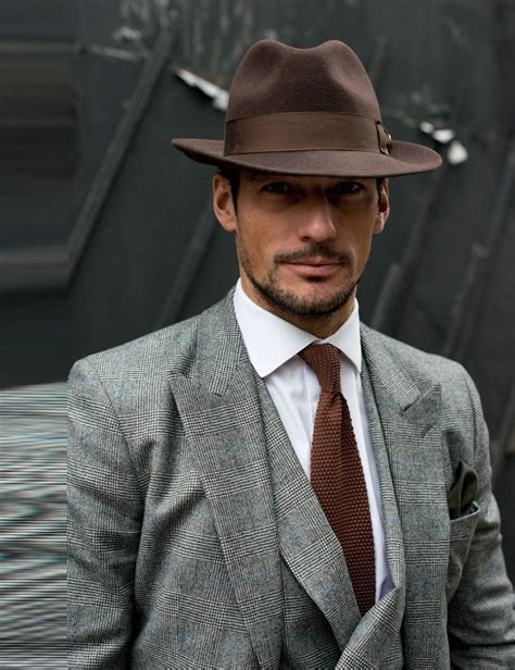 London Collections Men Aw13 Mens Hats Fashion Wool Hat Men Fedora