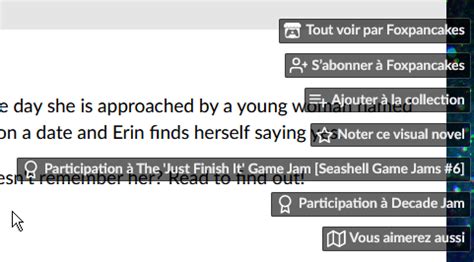 We Need To Talk About The Side Menu UI On Game Pages Ideas Feedback Itch Io