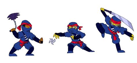 Bernice Edna And Miss Hoover As Blue Ninjas By Benhughes14 On Deviantart