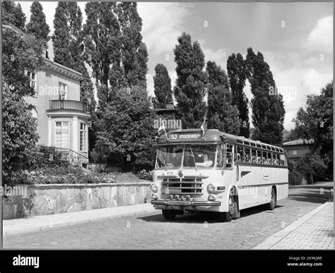 Scania Vabis B63 Aec Regal Mk Iii B1 Tourist Bus Ab Linebuss