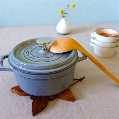 鍋敷き BONO BONO TRIVET アカシアトリベット 木製 ひも付き 鍋しき 北欧 トリベット なべ敷き 鍋敷 なべしき アカシア