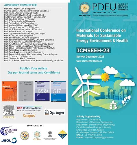 Manoj Pandey On Linkedin Greetings From Pdeu Publish Your Article In Esteemed Journals From…