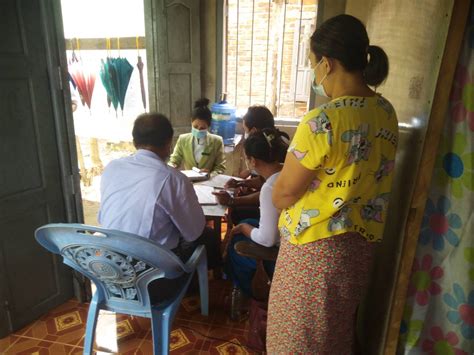 မြေပြင်လူဦးရေစာရင်းဆိုင်ရာ အချက်အလက်များ ပြည့်စုံမှန်ကန်ရေးကွင်းဆင်းတိုက်ဆိုင်စစ်ဆေး