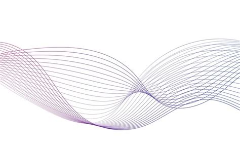 Premium Vector Abstract Colorful Gradient Wave Element For Design Digital Frequency Track