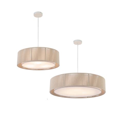 Cusco 3lt Natural Pendant Harvey Norman Lighting