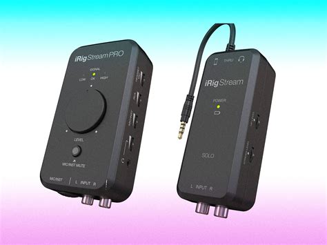IK Multimedia IRig Stream Solo And IRig Stream Pro Review Take Full