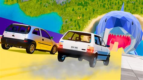 Carros Brasileiros Vs Ladeira Do Tubar O Beamng Drive Youtube