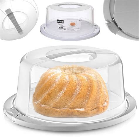 Pojemnik NA TORT Ciasto Patera Taca Pokrywka Klosz 5904316447021