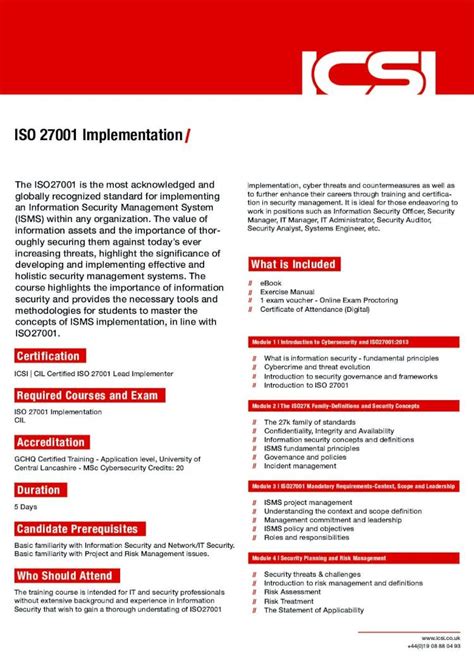 Pdf Iso 27001 Implementation Iso 27001 Implementation The Iso27001