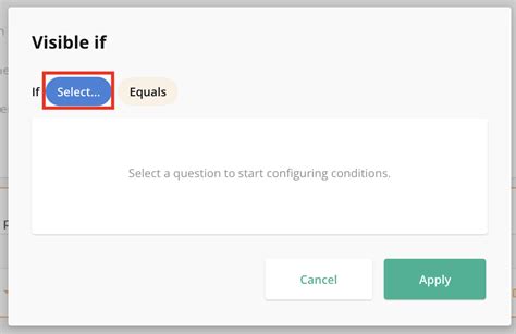 Template Designer Conditional Logic Kipu Crm