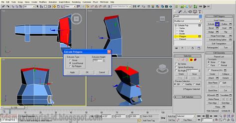 3d modeling alien 3ds max modeling tutorial ~ 3ds max tutorial id