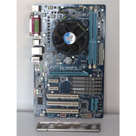เมนบอร์ด Gigabyte Ga P61 Ds3 B3 Socket 1155 พร้อม Cpu Intel I3 2100 3 10ghz ฝาหลัง Shopee