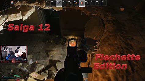 Saiga 12 Flechette Edition Escape From Tarkov Youtube