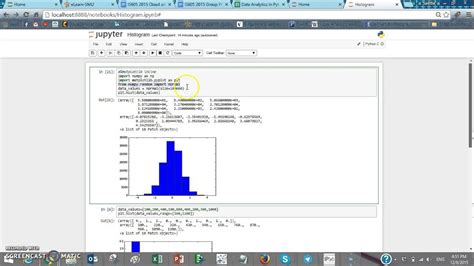 Creating A Histogram In Python Youtube
