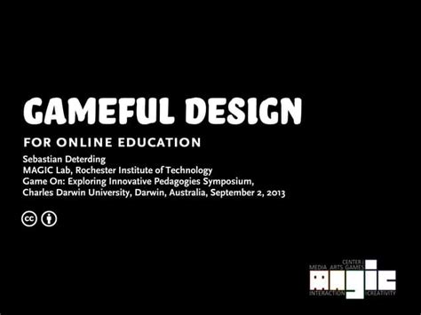 Gameful Design For Online Learning Pdf Educational Video Games Video Game Genres