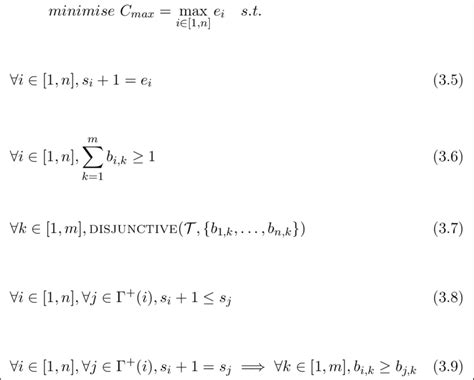 4 CP Model For The Unit Execution Time Unit Communication Time UET