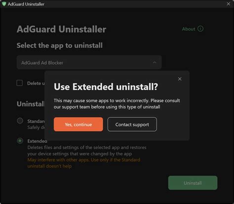 Installation Adguard Knowledge Base