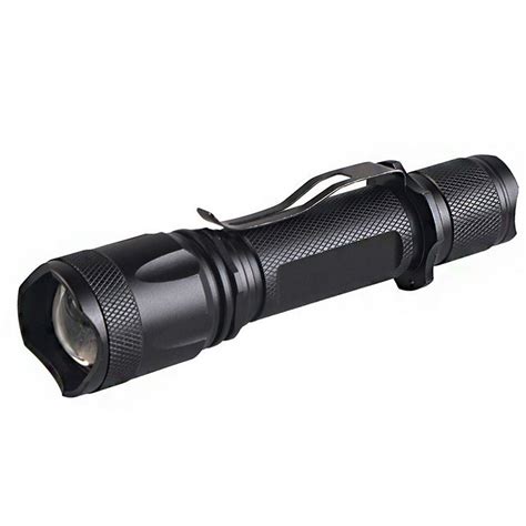 Mini Linterna Led Con Clip Carga Usb Portátil Modos De Trabajo