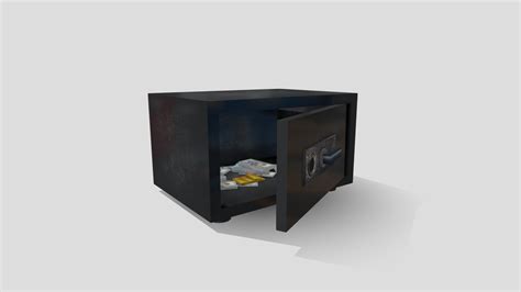 Safe Box 3d Model By Lum1nusx [2c6882e] Sketchfab