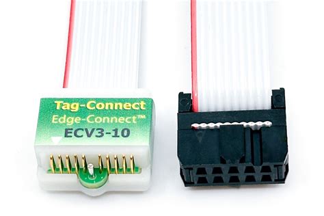 Ecv3 10 Idc 10 Pin Castellated Board Edge Connector Tag Connect