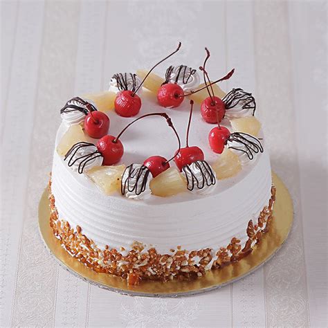 Eggless Fresh Cream Butterscotch Cake Best Price Tacrossindia