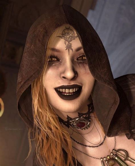 Daniela Dimitrescu Icon Resident Evil Black Aesthetic