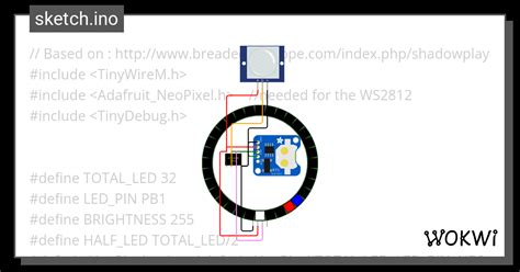 Prototype Led Clock Wokwi Esp Stm Arduino Simulator