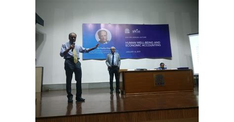 Srkkf And Iima Invite Prof Partha Dasgupta To Deliver Lecture On Human Well Being And Economic