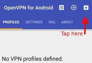 Setup Openvpn For Android Devices Octane Networks Llc