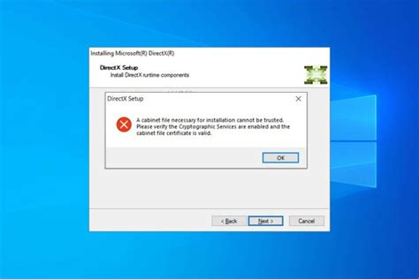 Erro Ao Instalar O Directx No Windows 10 7 Maneiras De Corrigir Isso